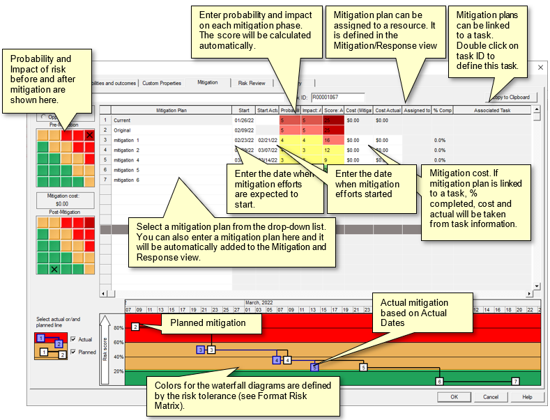 RiskyProject Help Content